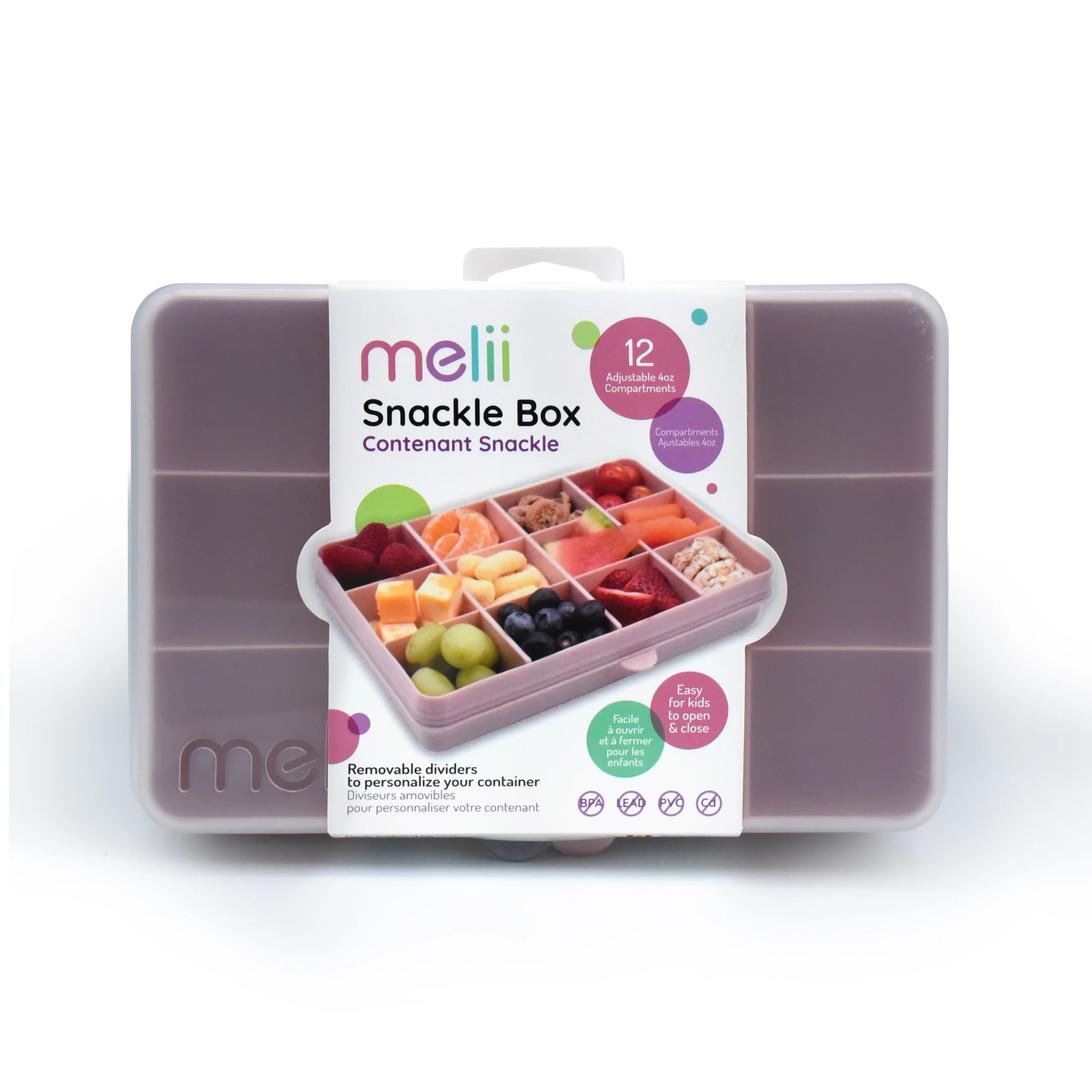 Melii Snackle Box Regular – Love Bubs NZ